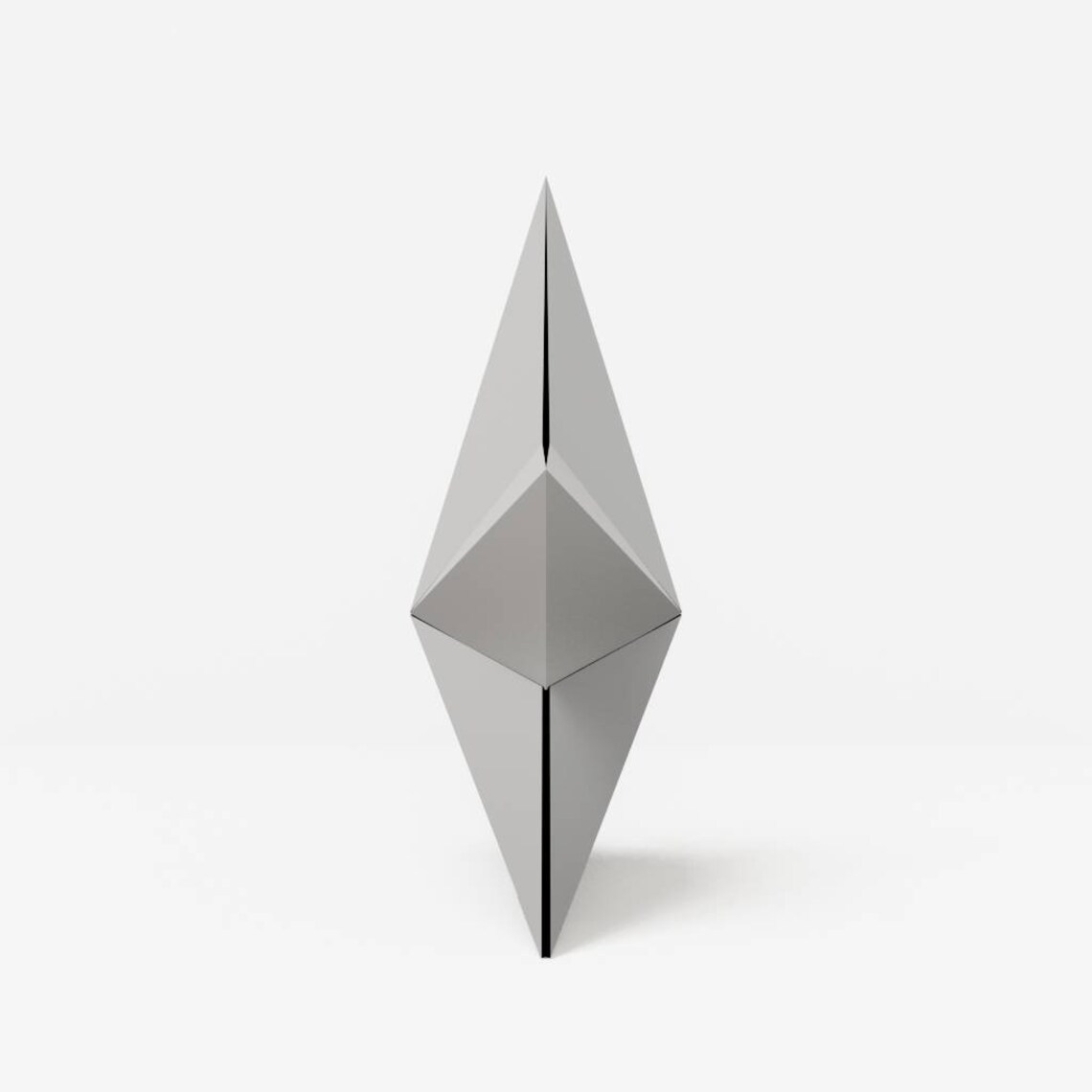 3D Papercraft Star Template, Low Poly Art Decor (digital Download) - Etsy