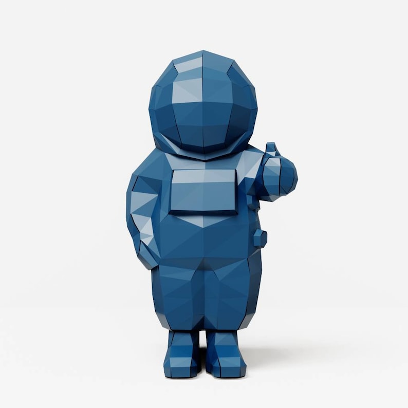 OK Astronaut Papercraft Astronaut Template Paper Craft DIY - Etsy