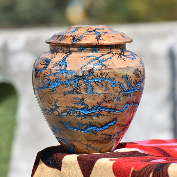 Wooden Cremation Urn - Etsy