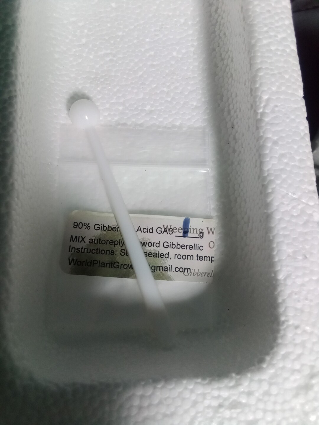 GA3 Gibberellic Acid 90%, 1g 150ml Measuring Spoon, Instructions, 232 Plant Bible Ebooks & the ...