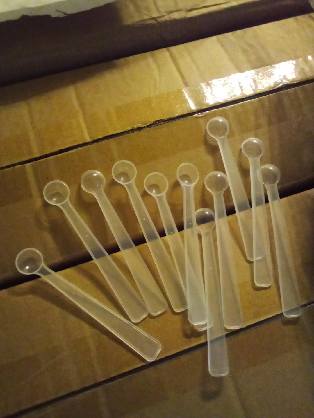 Set of 25 Mini Plastic Powder Scoops, .5 Milliliters, Resin Mixing ...
