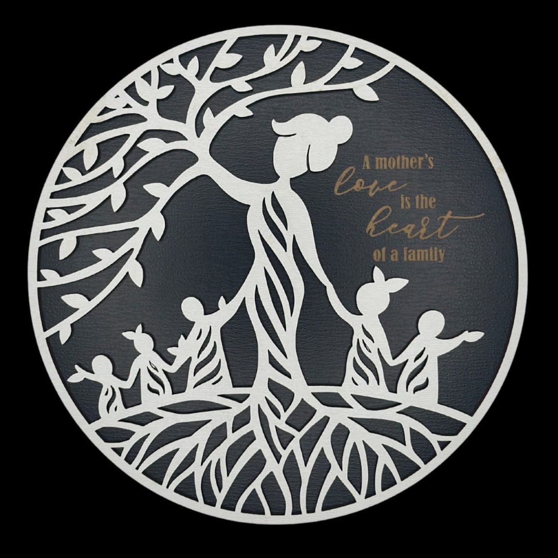 Mother's Love Tree Sign | Mother and Child(ren) | Mother Gift - Etsy