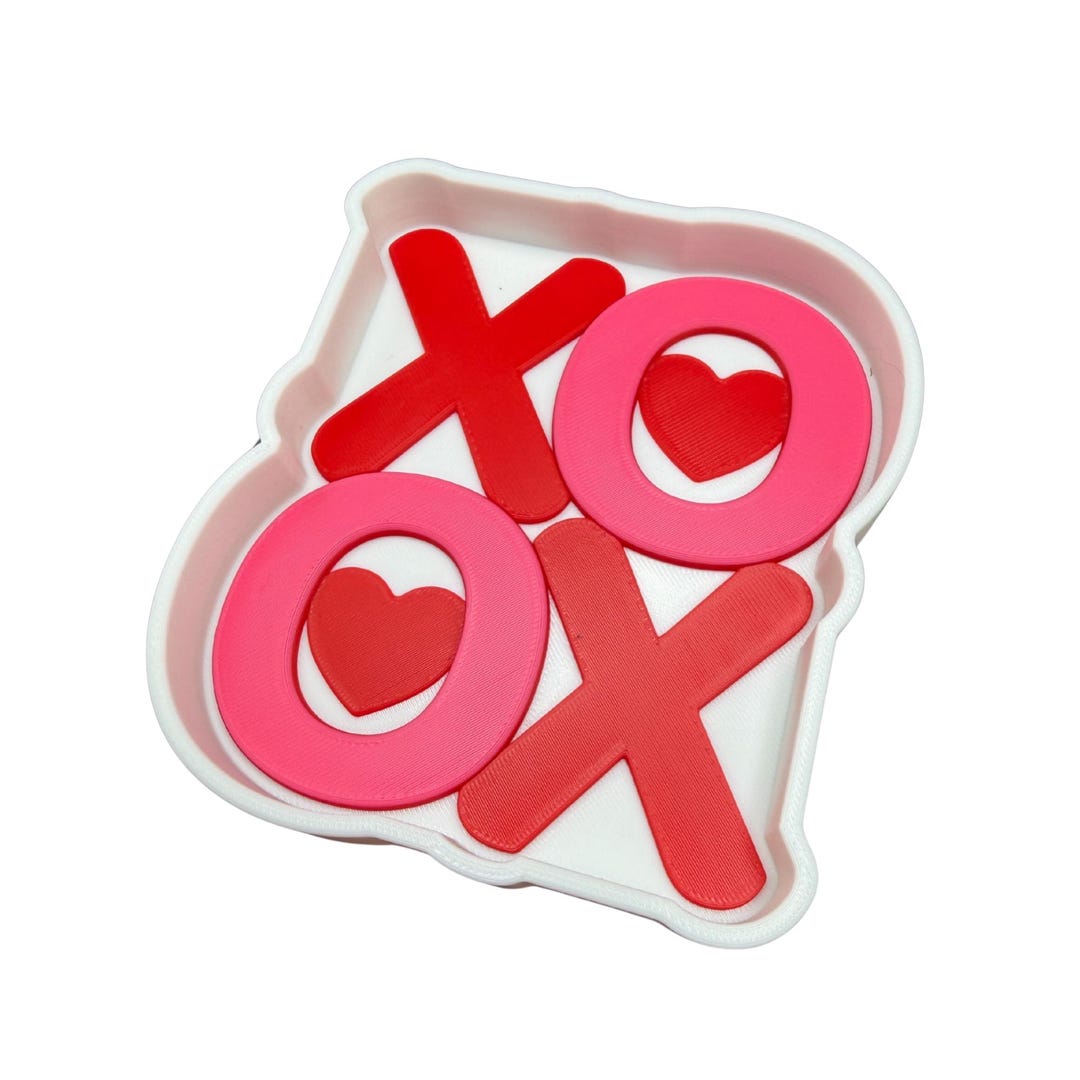 XOXO Trinket Trey | Valentine Desk Decor | Jewelry Catchall | Cute Desk ...