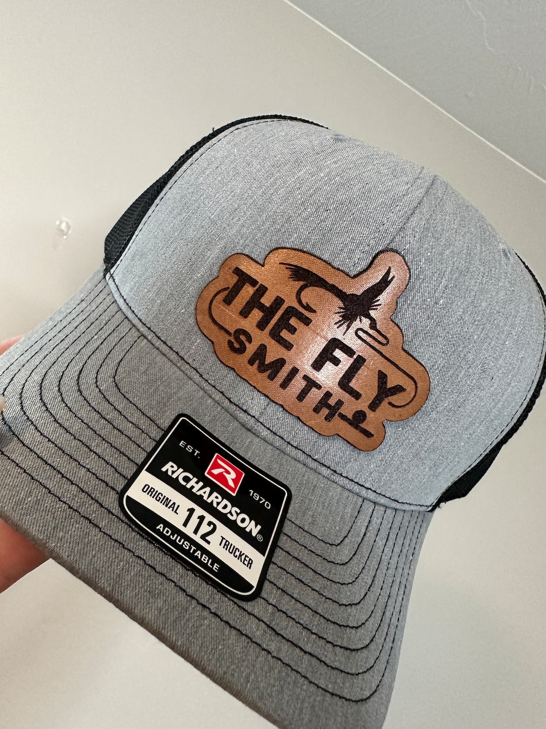 The Fly Smith Leather Patch Richardson 112 | Flexfit L/XL | Hat | Men's ...
