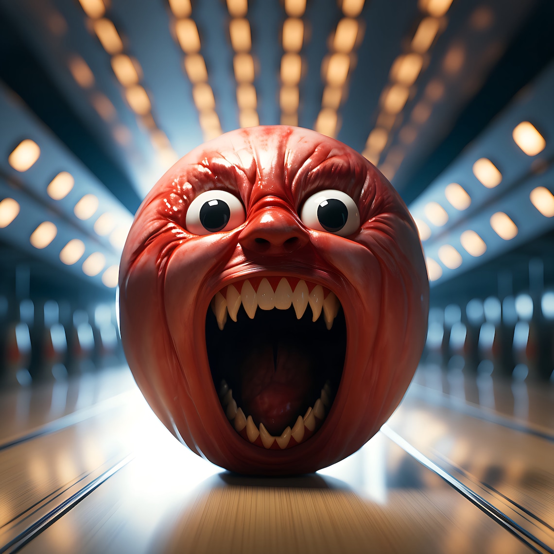 Angry Bowling DIGITAL DOWNLOAD Bowling Graphics, Bowling Ball, Strike ...