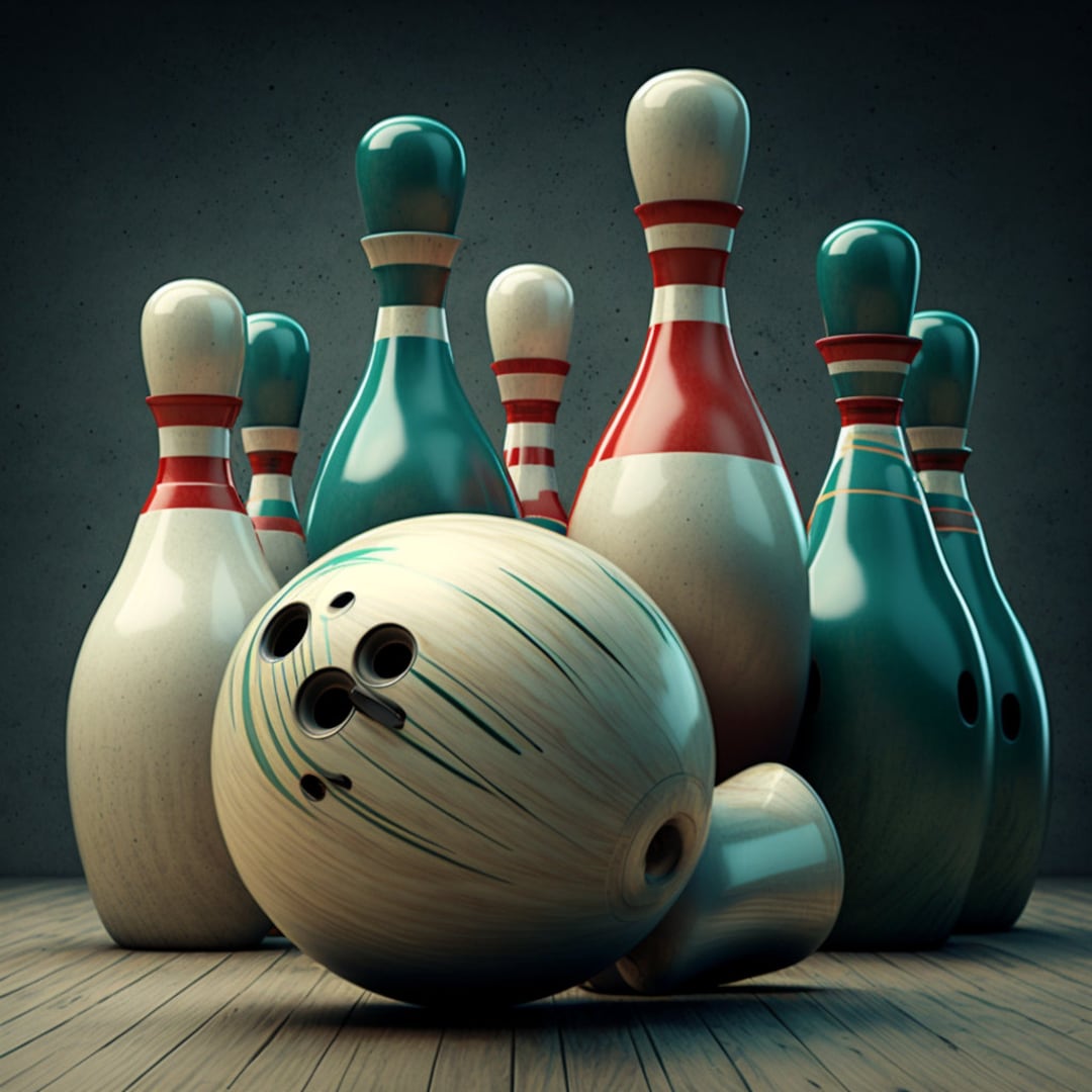 Bowling DIGITAL DOWNLOAD Bowling Graphics, Bowling Ball, Strike ...