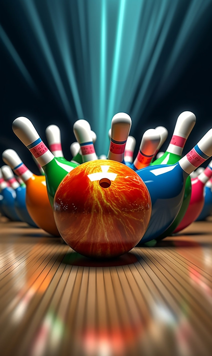 Bowling DIGITAL DOWNLOAD Bowling Graphics, Bowling Ball, Strike ...