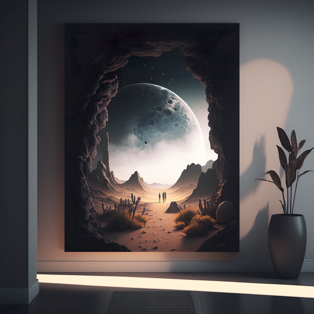 Poster/wall Art Mockup - Bright Version - for Commercial Use , Vertical ...