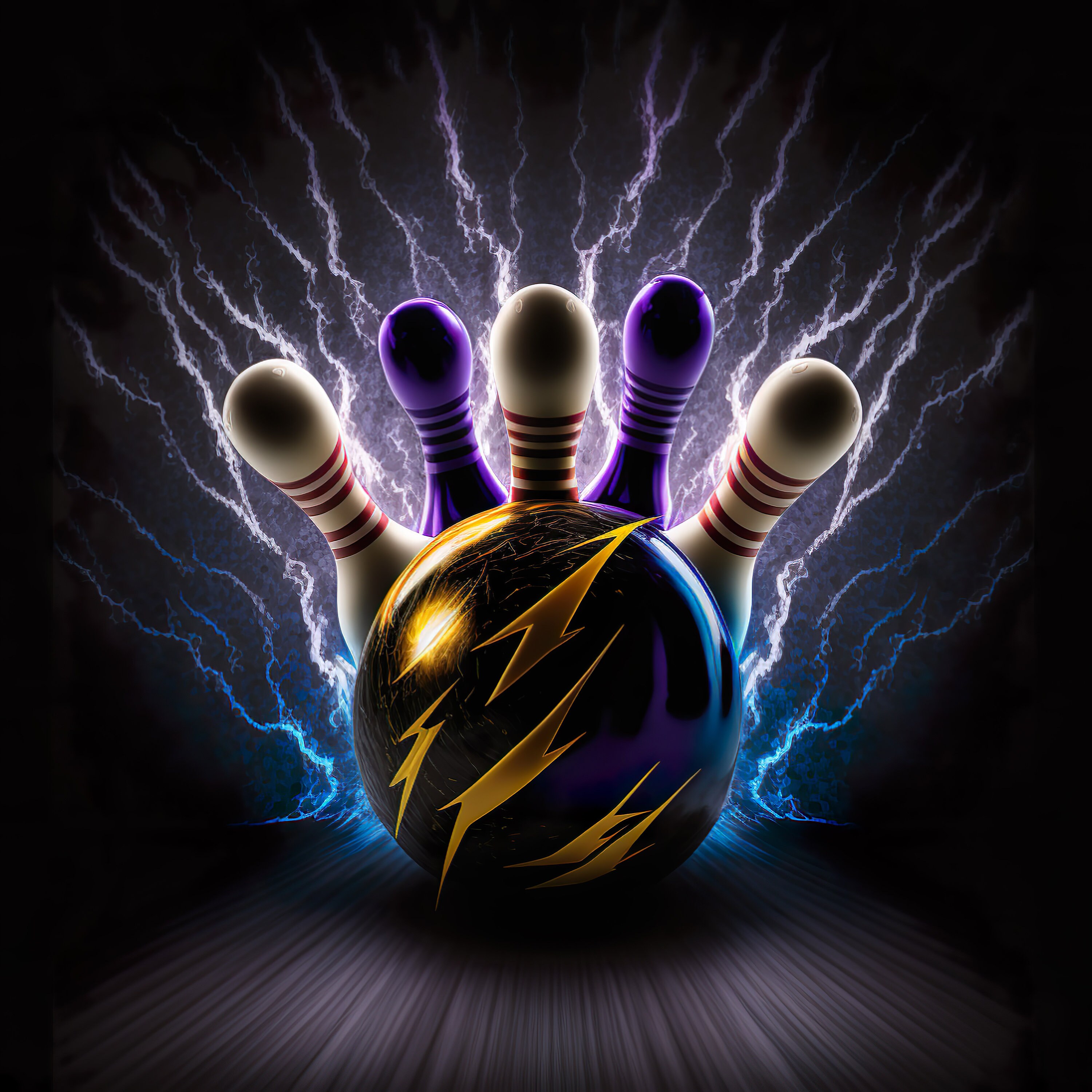 Bowling DIGITAL DOWNLOAD Bowling Graphics, Bowling Ball, Strike ...