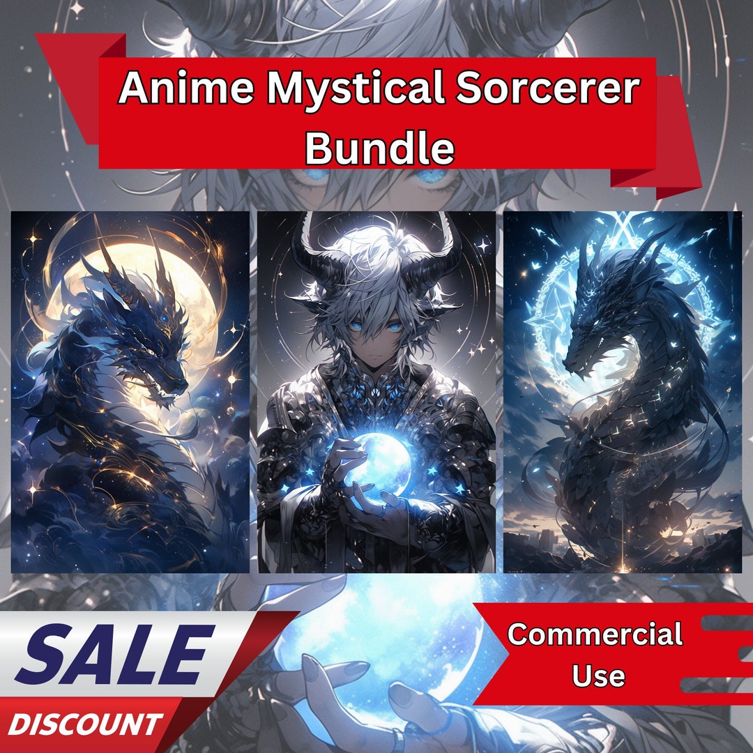 Anime Mystical Sorcerer Bundle, Anime and Manga Download Images - Magic ...