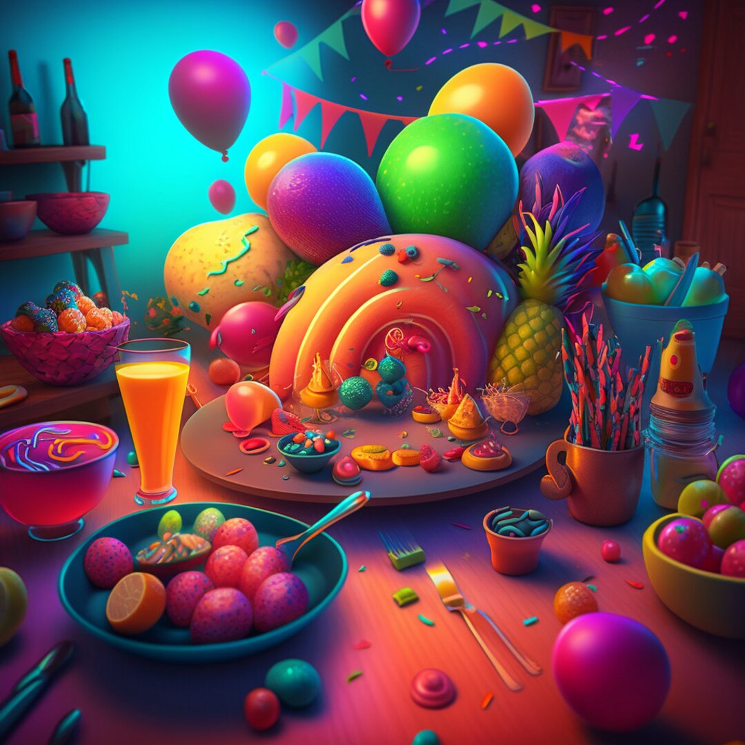 Vegetables DIGITAL DOWNLOAD Kitchen Graphics, Fruit, Colorful ...