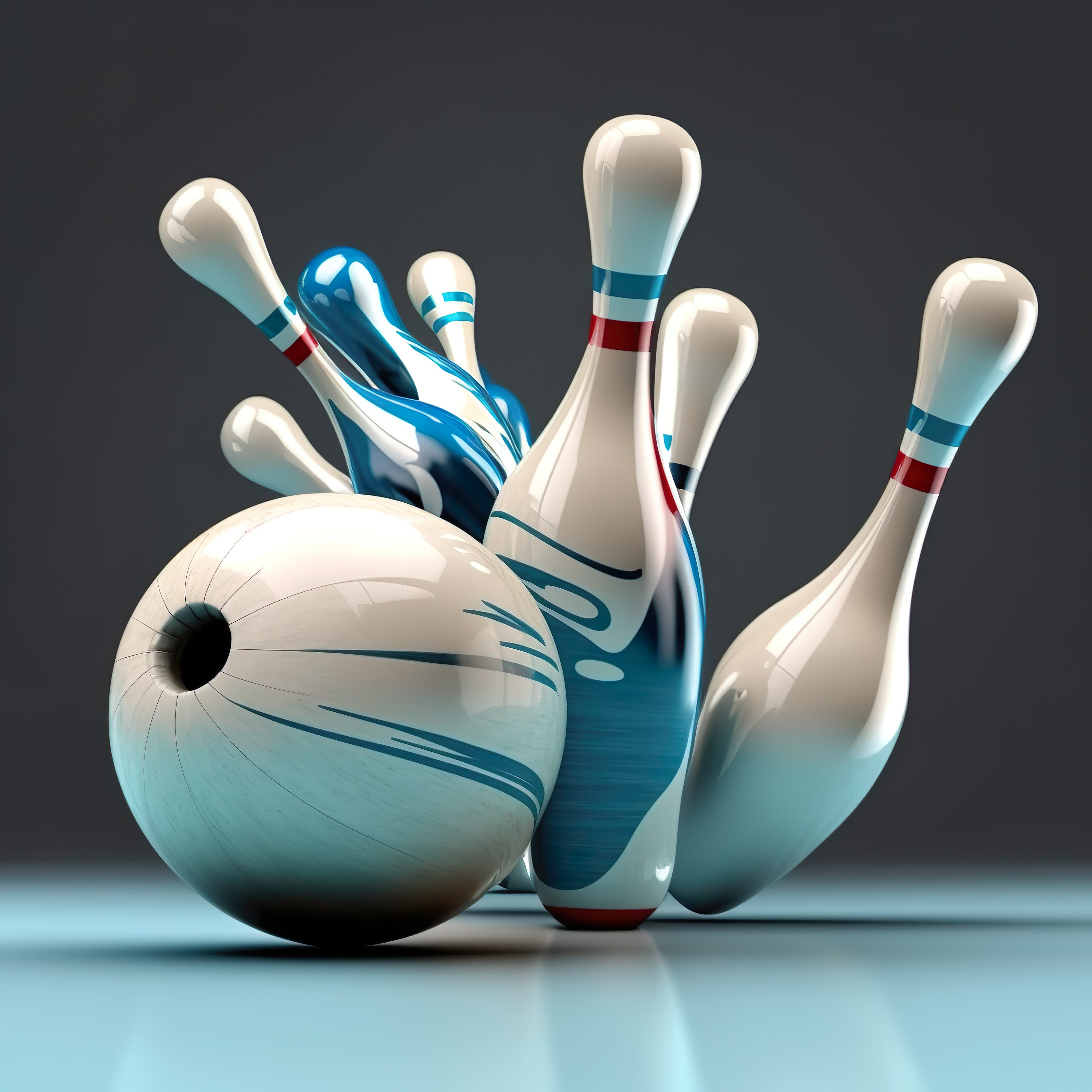 Bowling DIGITAL DOWNLOAD Bowling Graphics, Bowling Ball, Strike ...