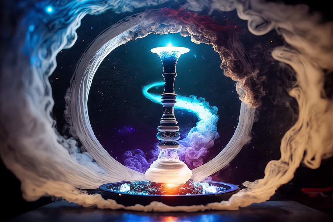 Shisha Water Pipe Hookah Deco Digital Download Individual Gifts Galaxy ...