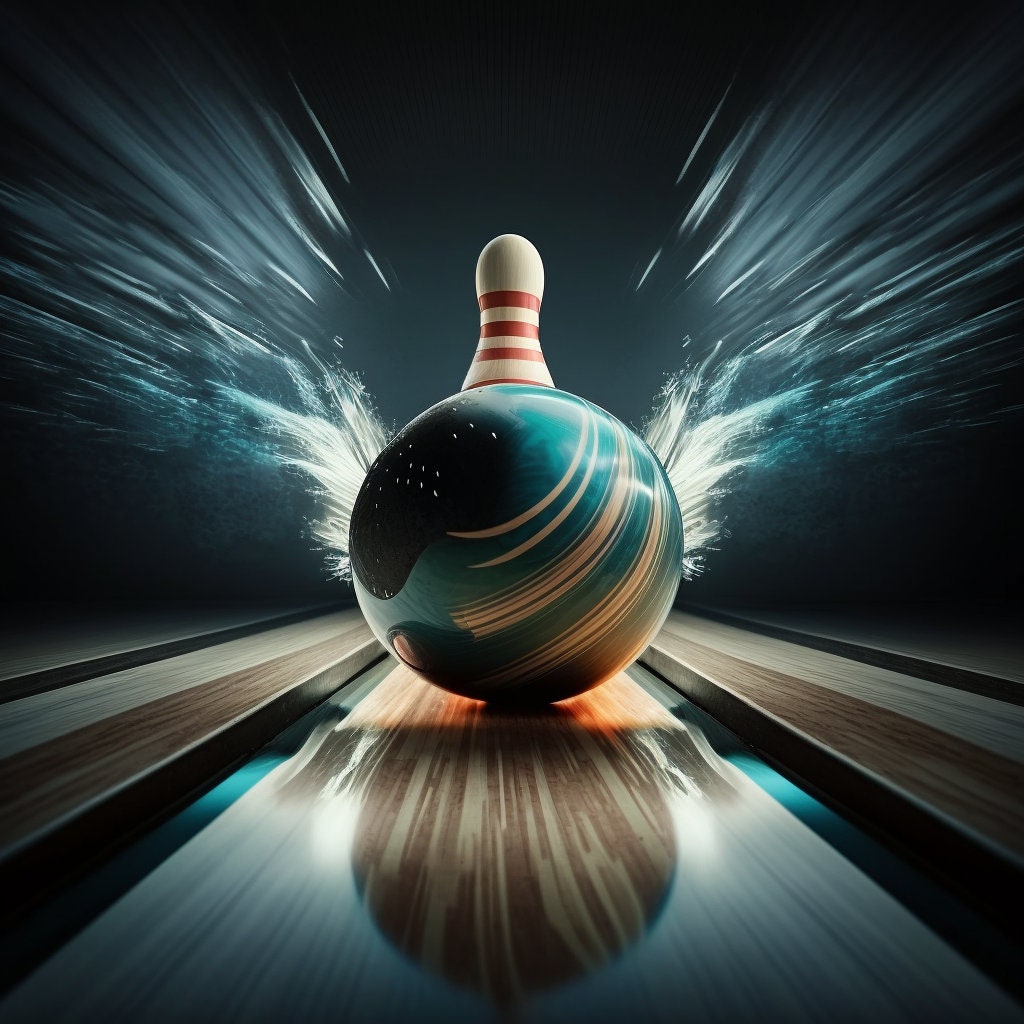 Bowling DIGITAL DOWNLOAD Bowling Graphics, Bowling Ball, Strike ...