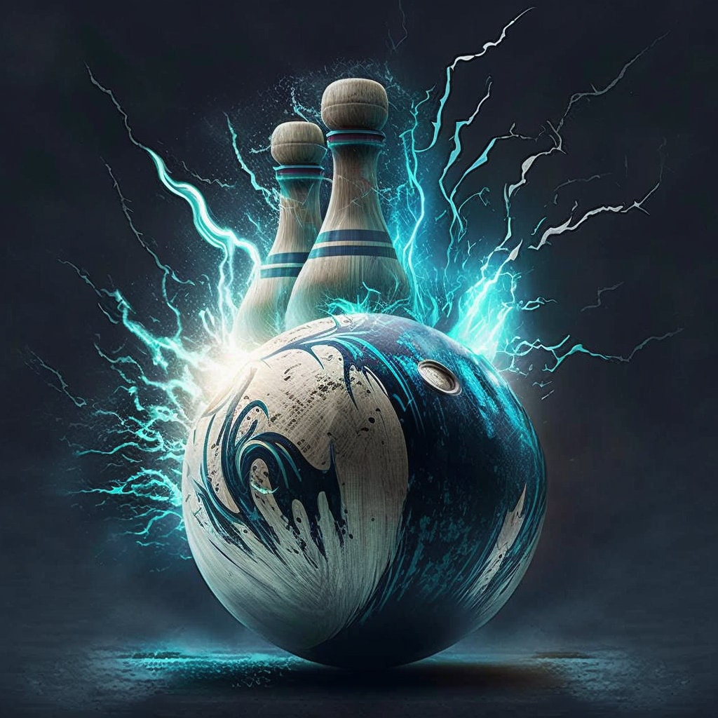 Bowling DIGITAL DOWNLOAD Bowling Graphics, Bowling Ball, Strike ...