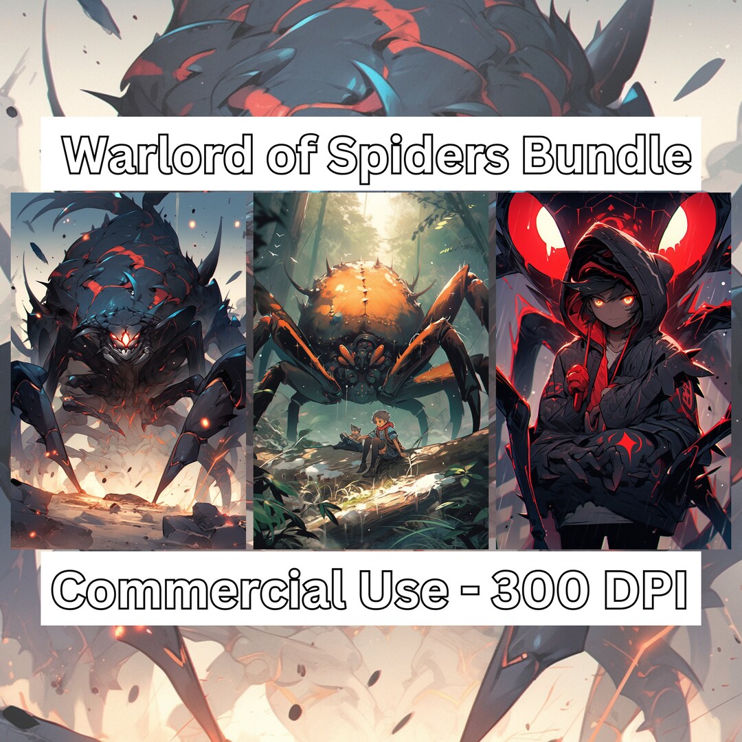 Warlord of Spiders - 3 PNG Spider Images, Poison Graphics, PNG, Instant ...