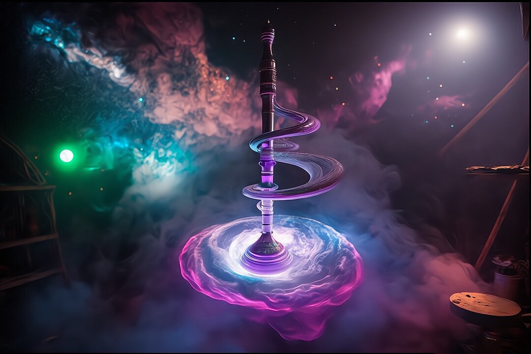 Shisha Water Pipe Hookah Deco Digital Download Individual Gifts Galaxy ...
