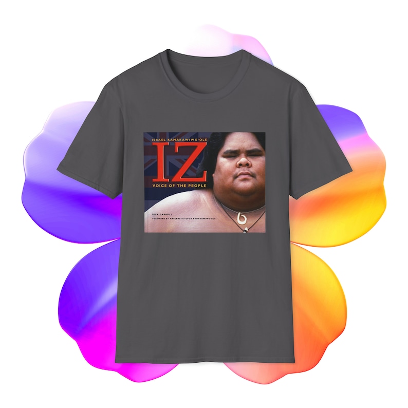 Mens IZ Hawaiian Singer Shirt/music Memorabilia Tee/unisex Cotton Shirt ...