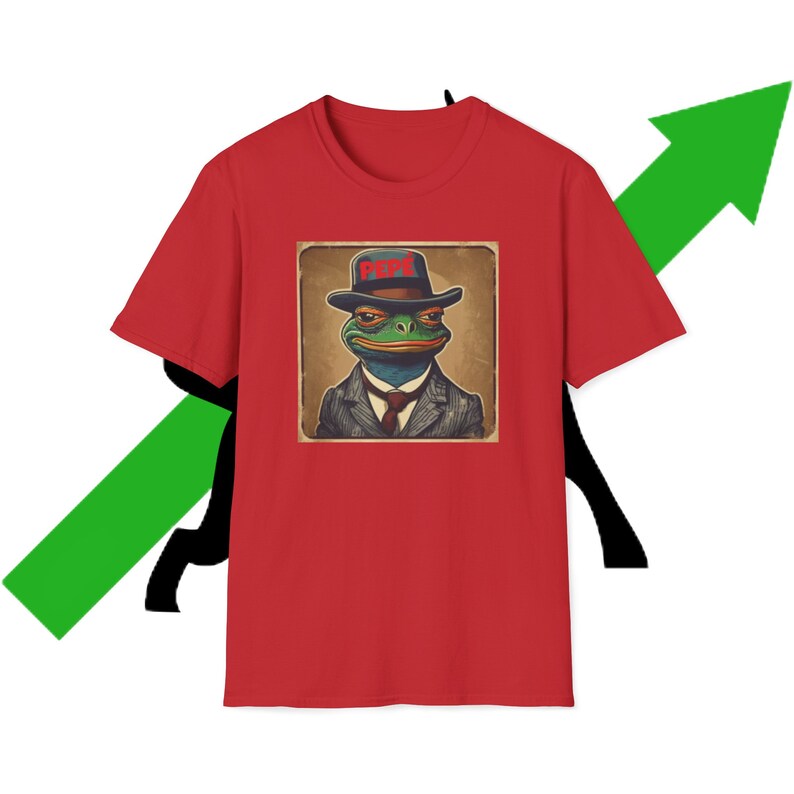 Pepé Meme Token Shirt/unisex Meme Crypto Token T-shirt/crypto Tee/moon ...