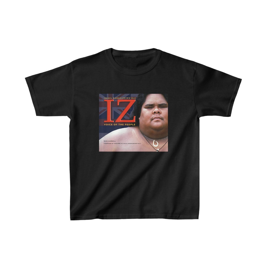 IZ Hawaiian Singer Youth Shirt/iz Album Cover Tshirt/israel ...