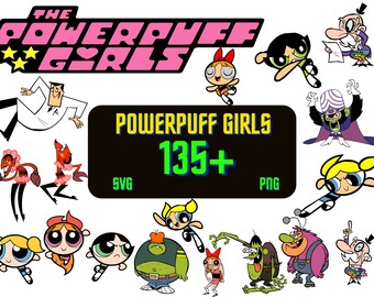 Powerpuff Girls Svg Bundle - Etsy