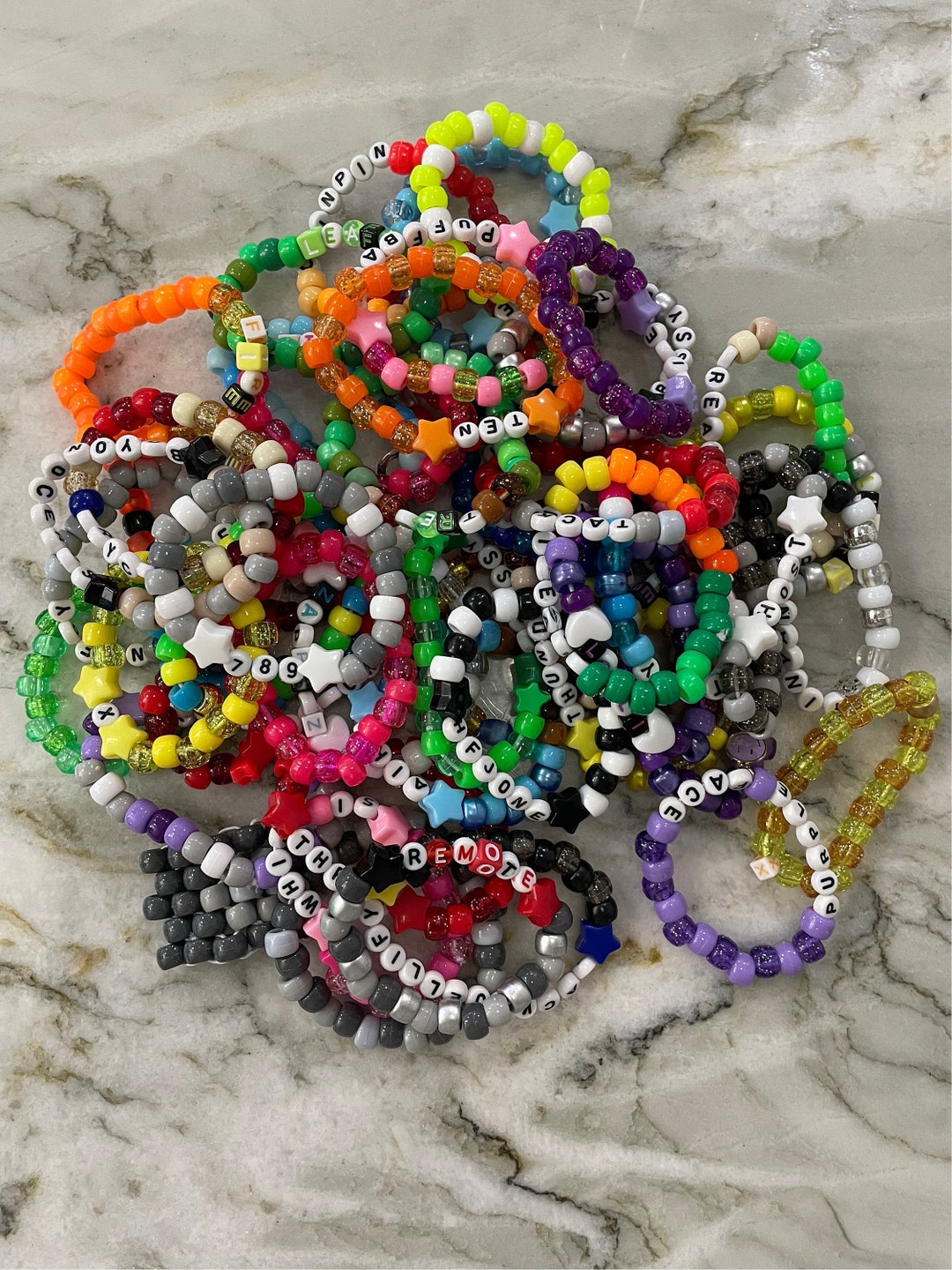 Object Show Kandi Bracelet Random Sets - Etsy