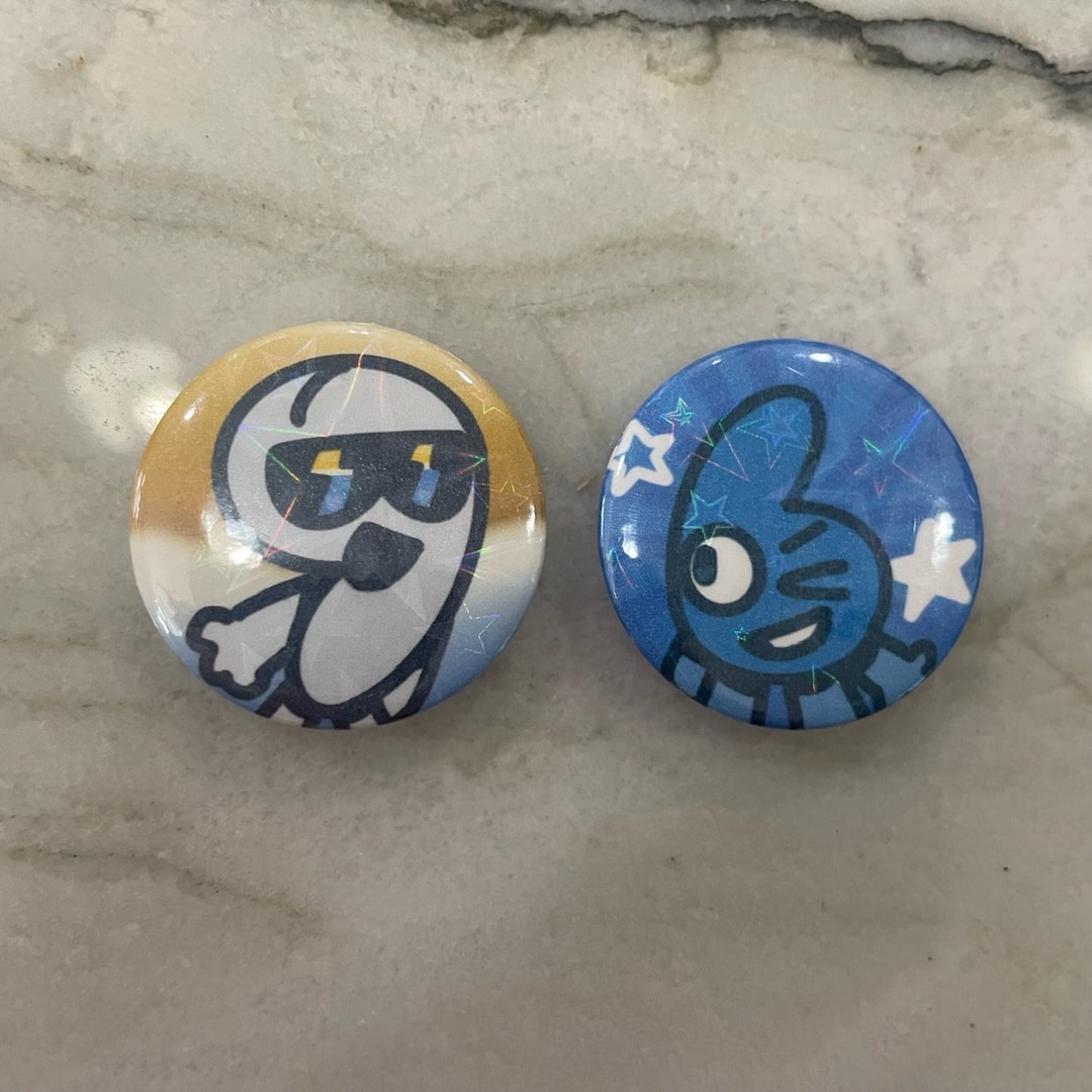 Xfohv Holographic Six and Nine Buttons - Etsy