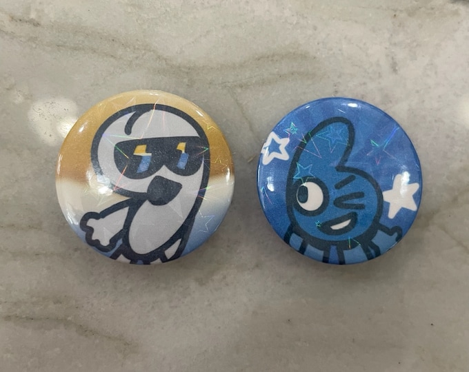 Xfohv Holographic Six and Nine Buttons - Etsy