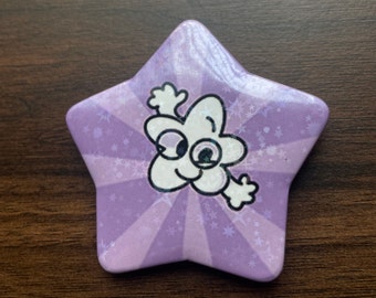 Happy Star OBS Acrylic / Holographic Keychain Object Show - Etsy