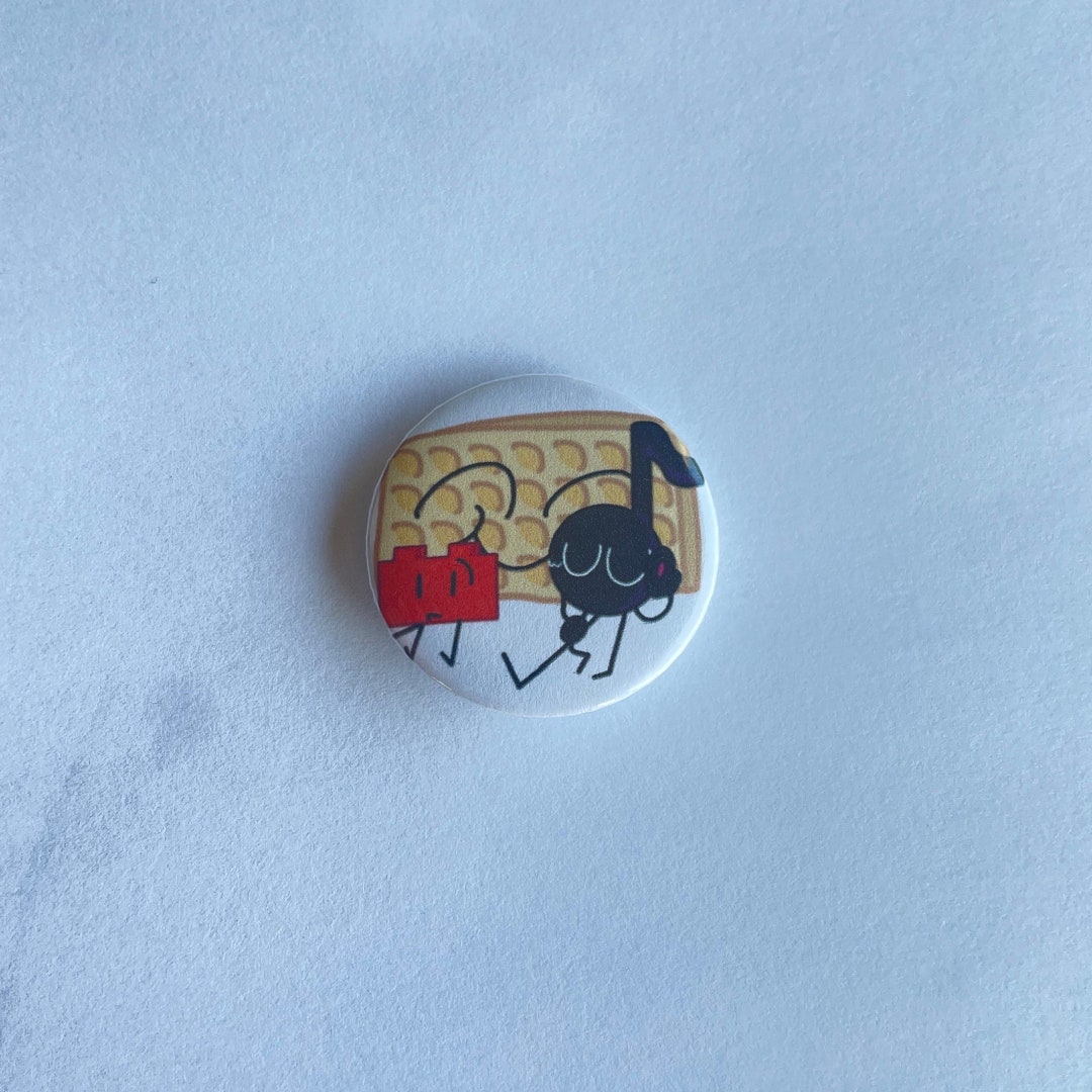 Bfdia Lego Tune and Waffle Button - Etsy