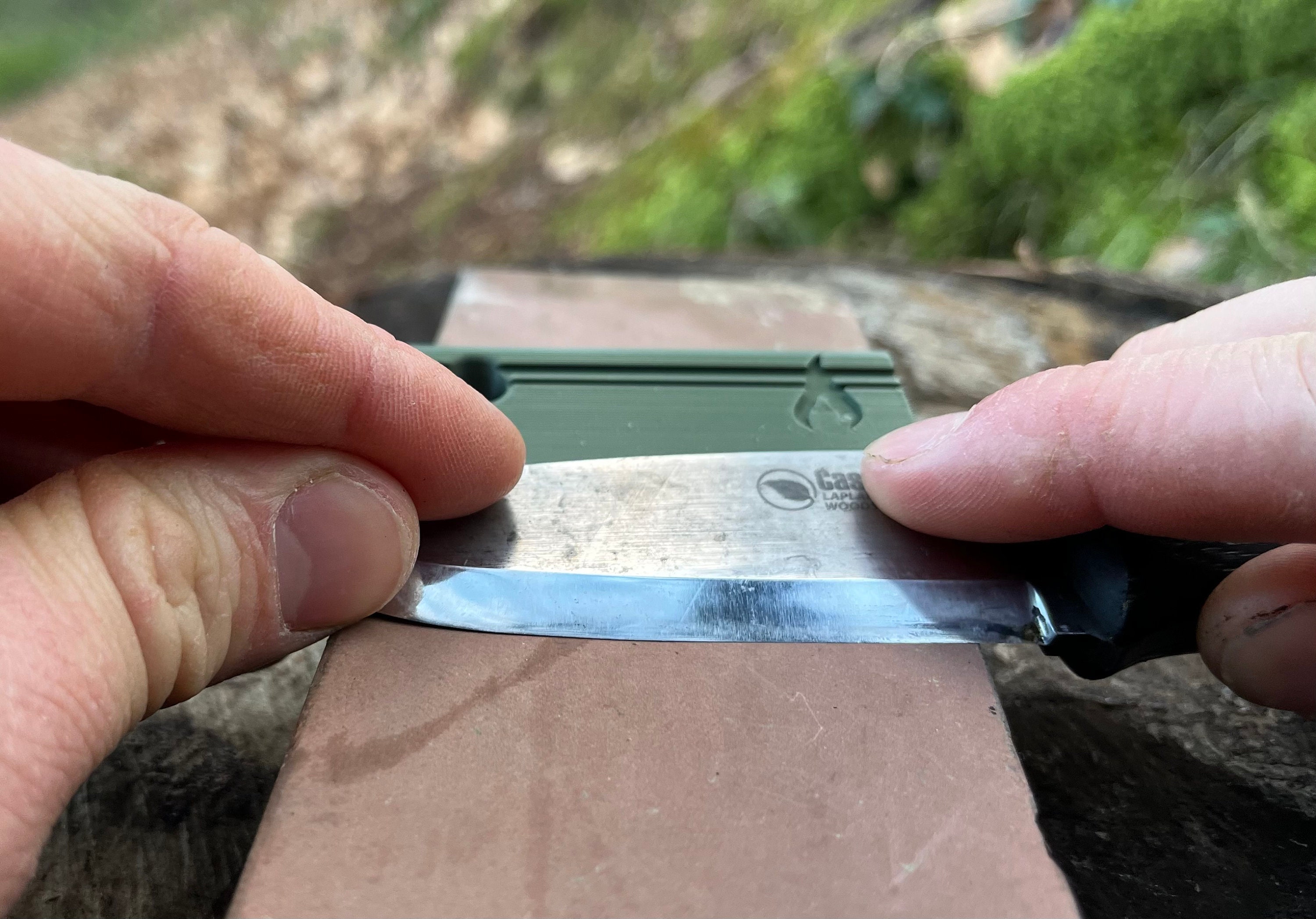 The Wedge Sharpener for Mora Companion, Leatherman, Opinel or Any Bushcraft Scandi Grind Knives ...