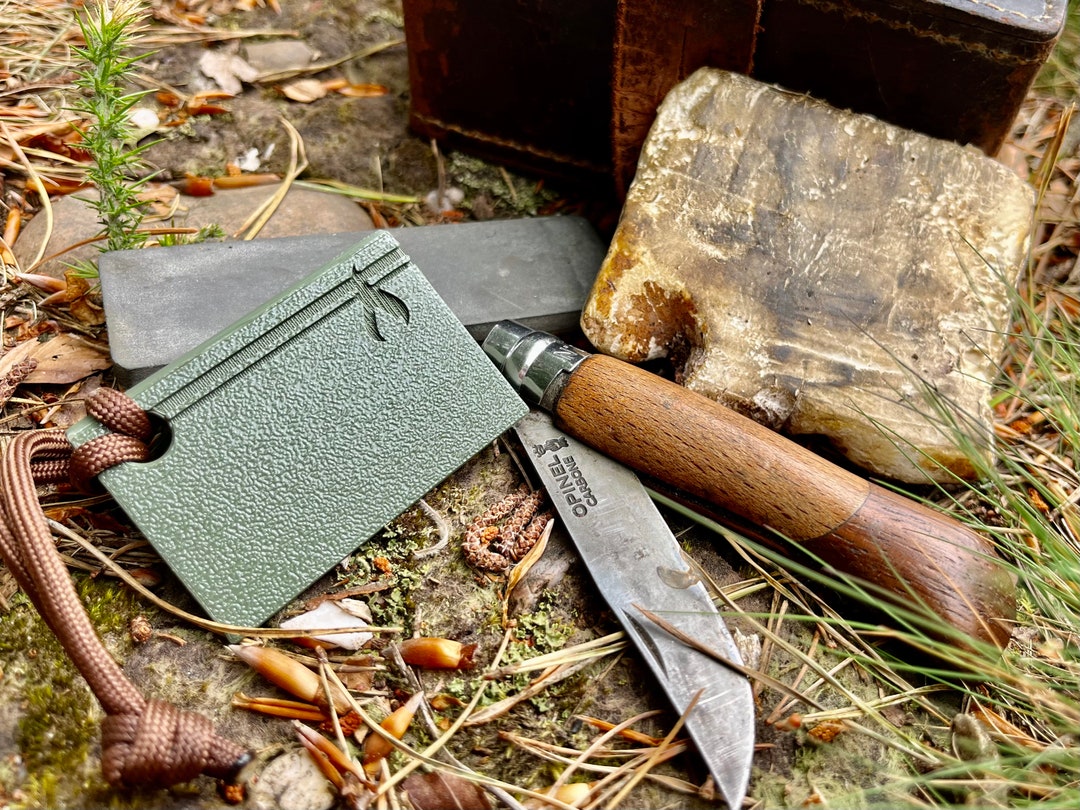 The Wedge Sharpener for Mora Companion, Leatherman, Opinel or Any Bushcraft Scandi Grind Knives ...
