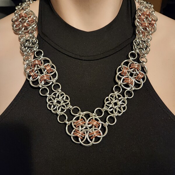 Chainmail Flower - Etsy