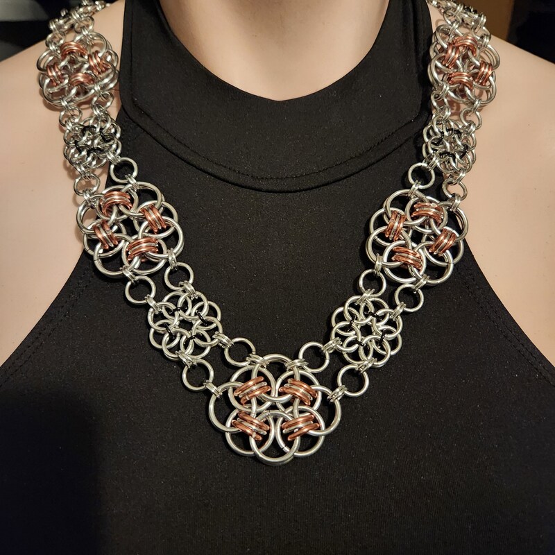 Chainmail Flower - Etsy