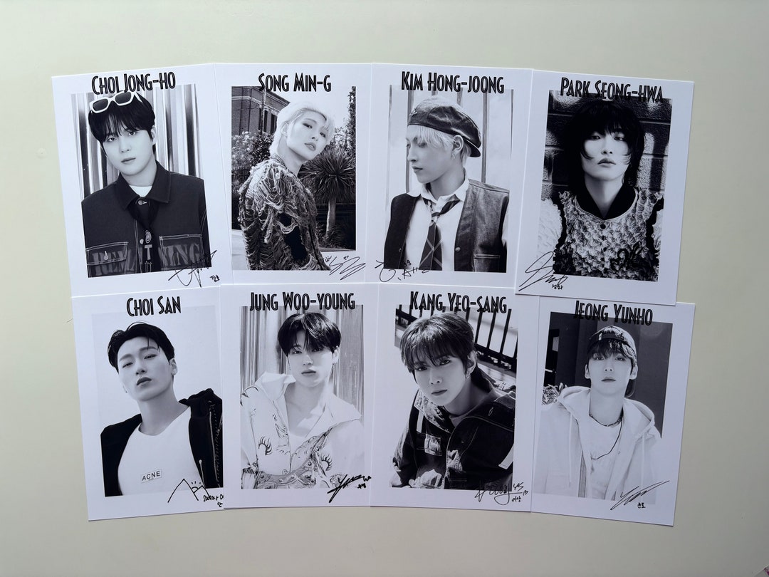 ATEEZ WORK Poster Design - Etsy