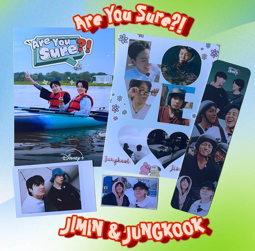 BTS Jimin & Jungkook Are You Sure PACK - Etsy UK