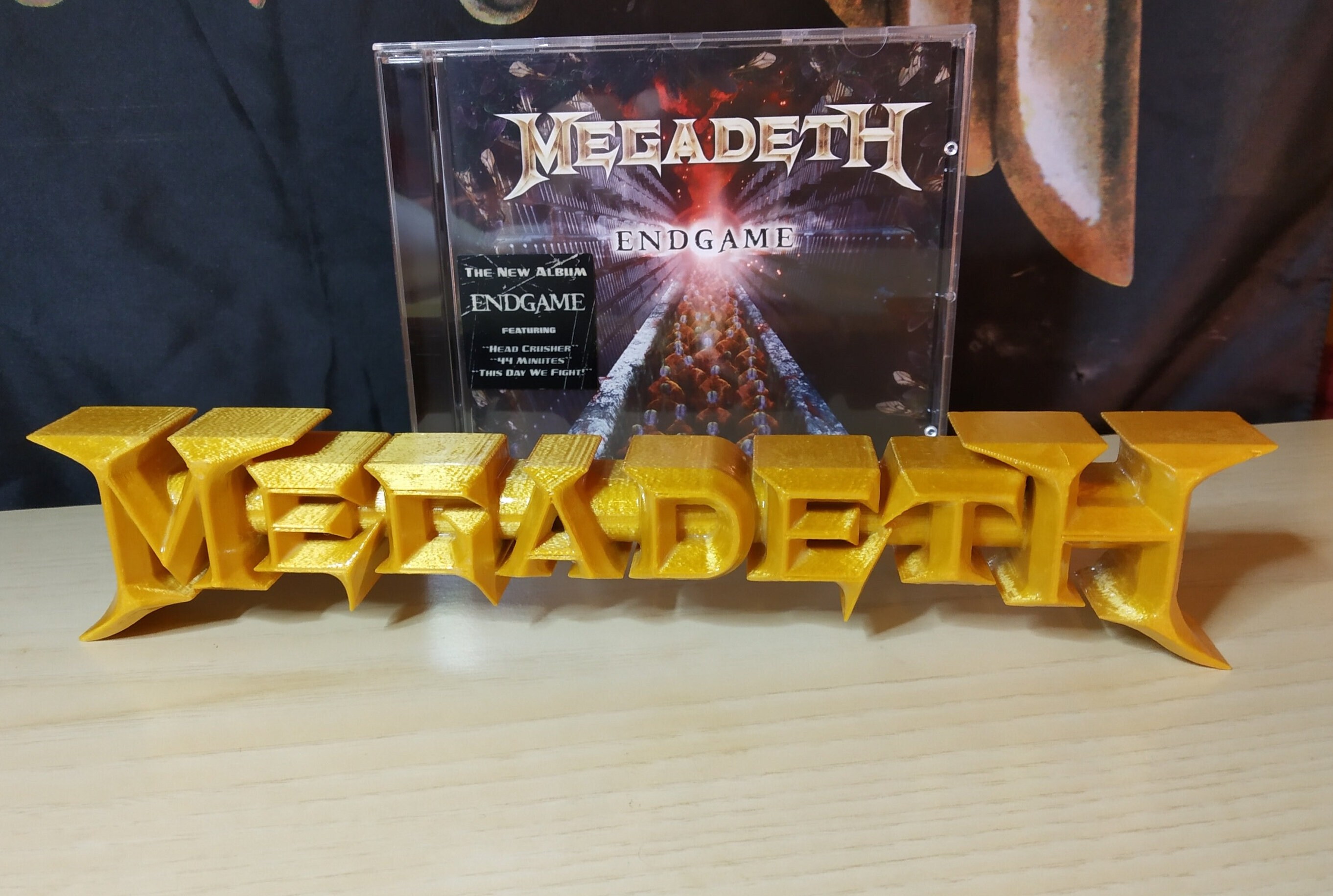 Megadeth Logo 3d - Etsy Australia