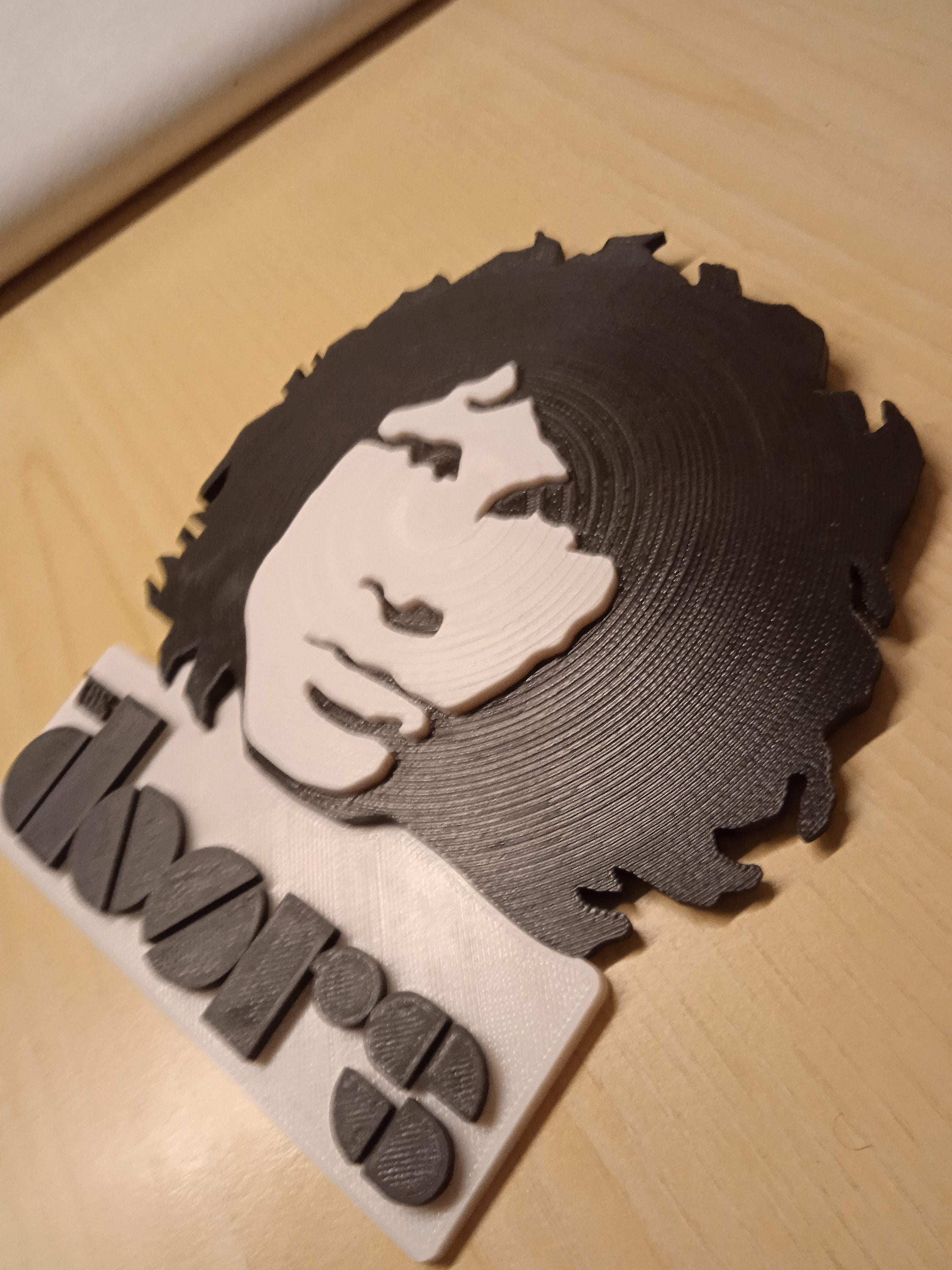 The Doors Jim Morrison Logo 3D - Etsy