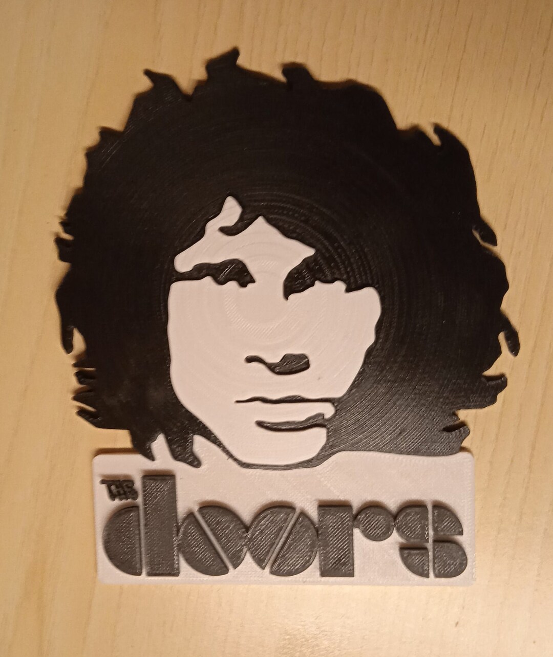 The Doors Jim Morrison Logo 3D - Etsy