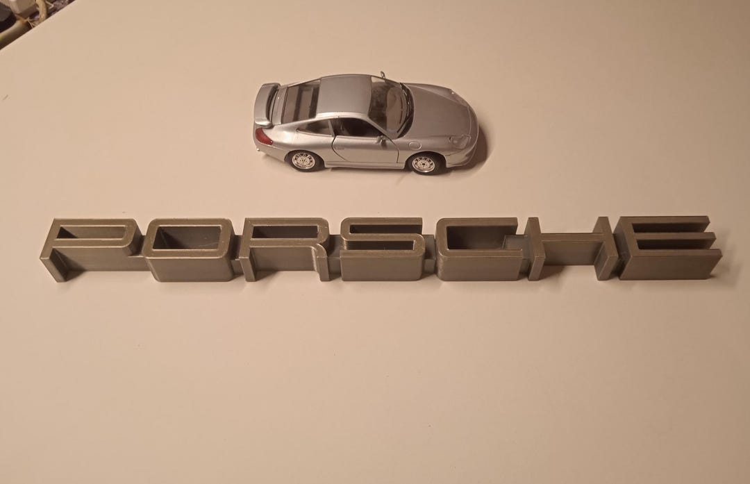 Porsche Logo 3d - Etsy