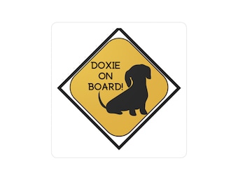 Disabled Wiener on Board Vinyl Sticker/decal, Disabled Dog, Handicap ...