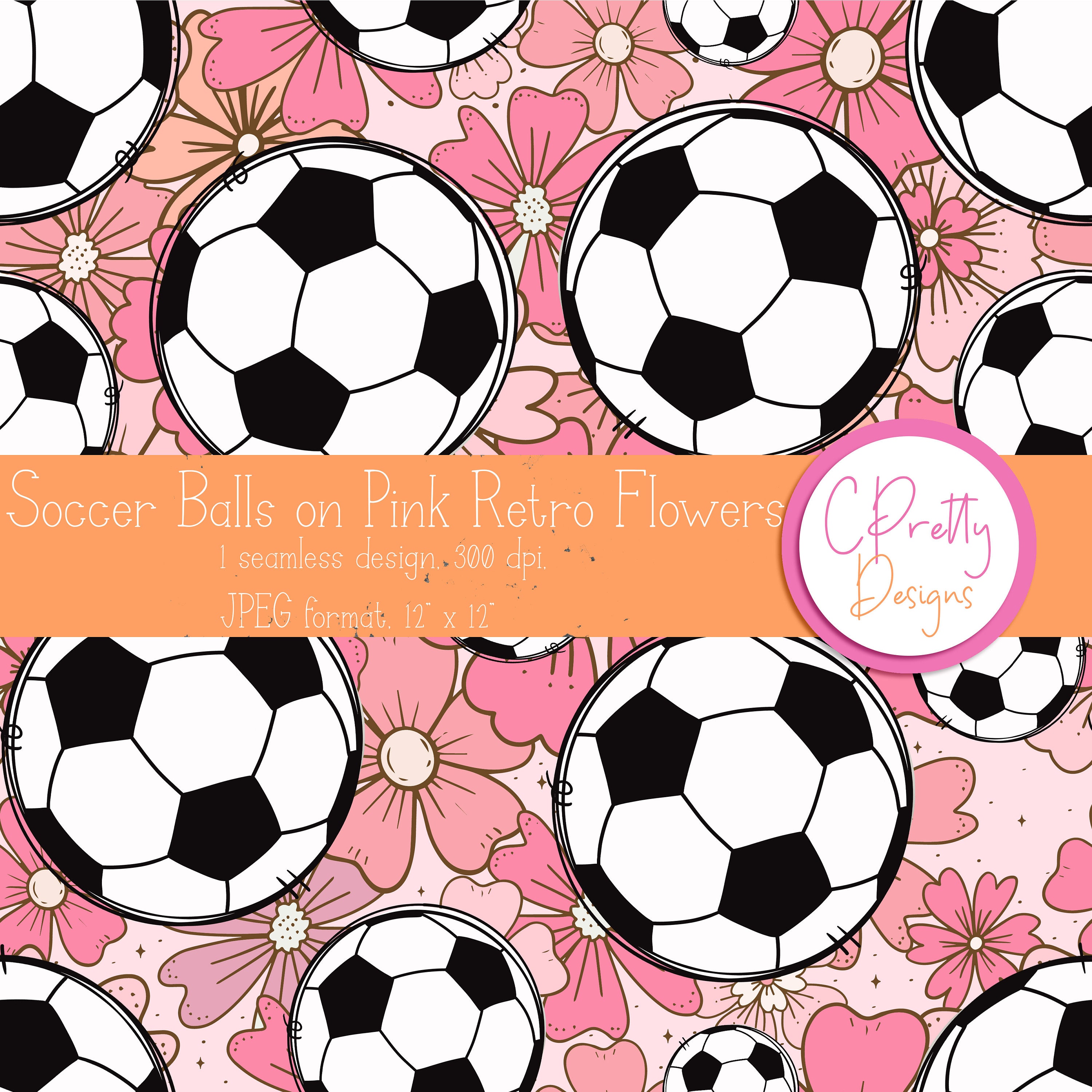 Soccer Seamless Pattern for Fabric Commercial Use Soccer Pattern ...
