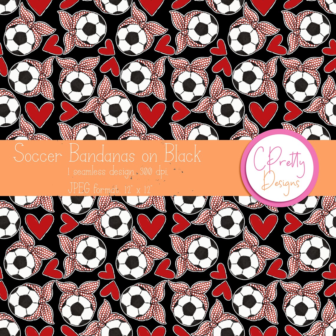Soccer Seamless Pattern for Fabric Commercial Use Soccer Pattern ...
