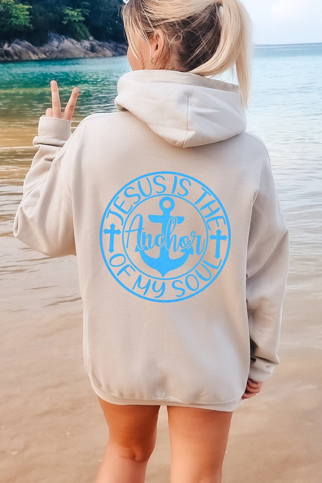 Religious Sublimation Png Jesus is My Anchor Png for Religious Tshirt ...