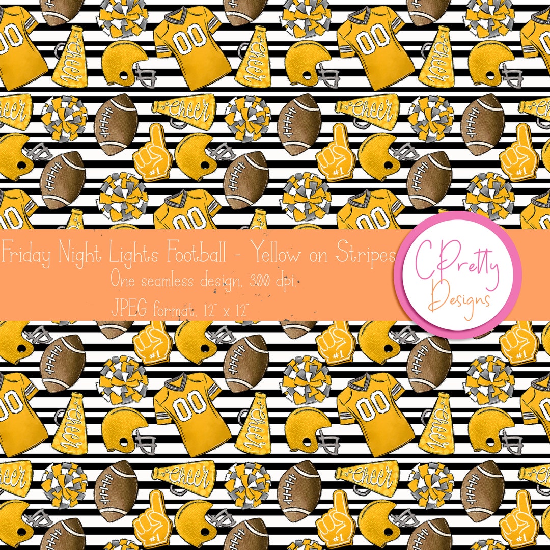 Football Seamless Pattern for Fabric Commercial Use Seamless Repeating ...