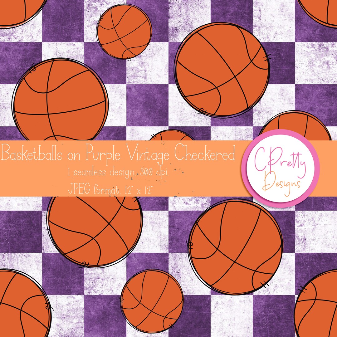 Basketball Seamless Pattern for Fabric Pattern for Basketball Seamless ...