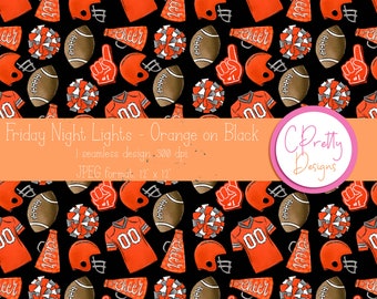 Football Seamless Pattern for Fabric Commercial Use Seamless Repeating ...