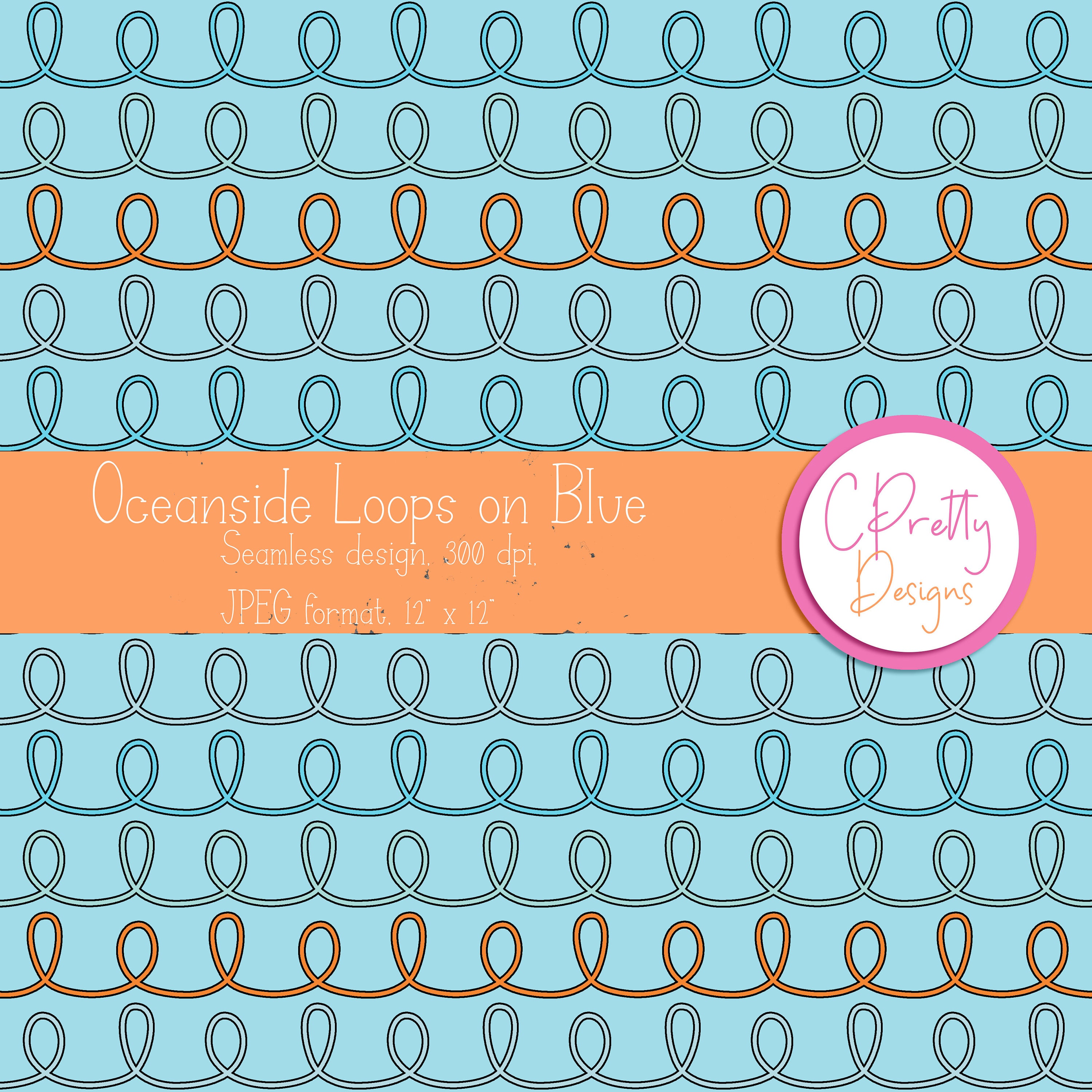Mermaid Seamless Pattern For Fabric Commercial Use Mermaid Pattern Digital Paper Seamless