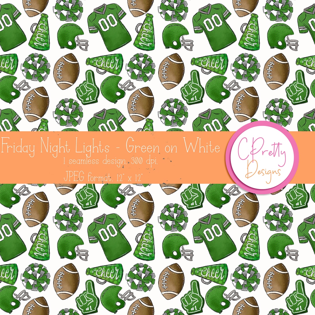 Football Seamless Pattern for Fabric Commercial Use Seamless Repeating ...