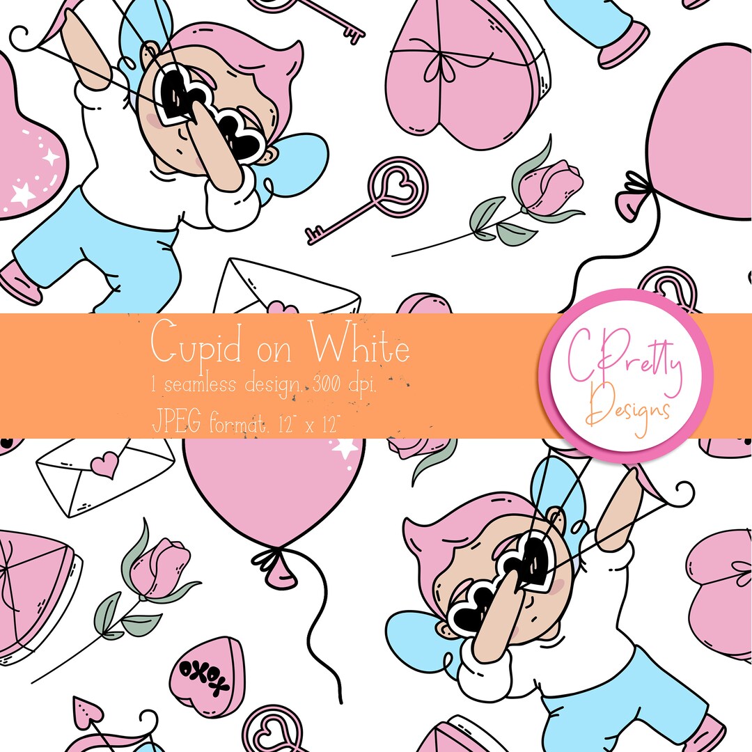 Valentine's Day Seamless Pattern for Valentine's Seamless Pattern for ...